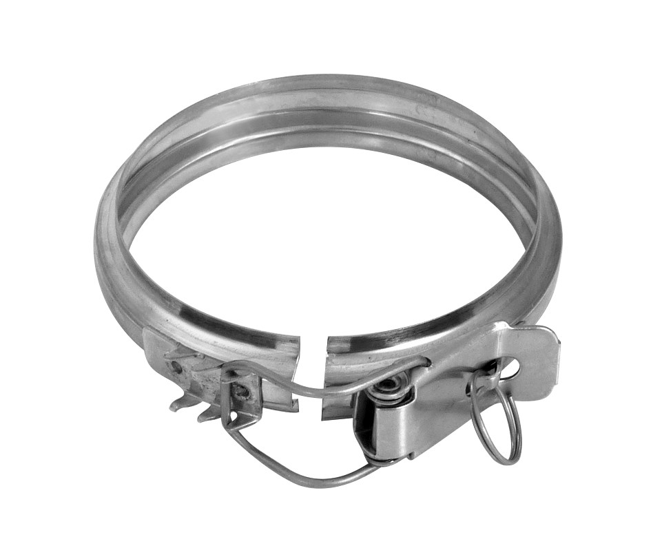 Bride de Sécurité Conduit Raccordement Simple paroi Diam 180